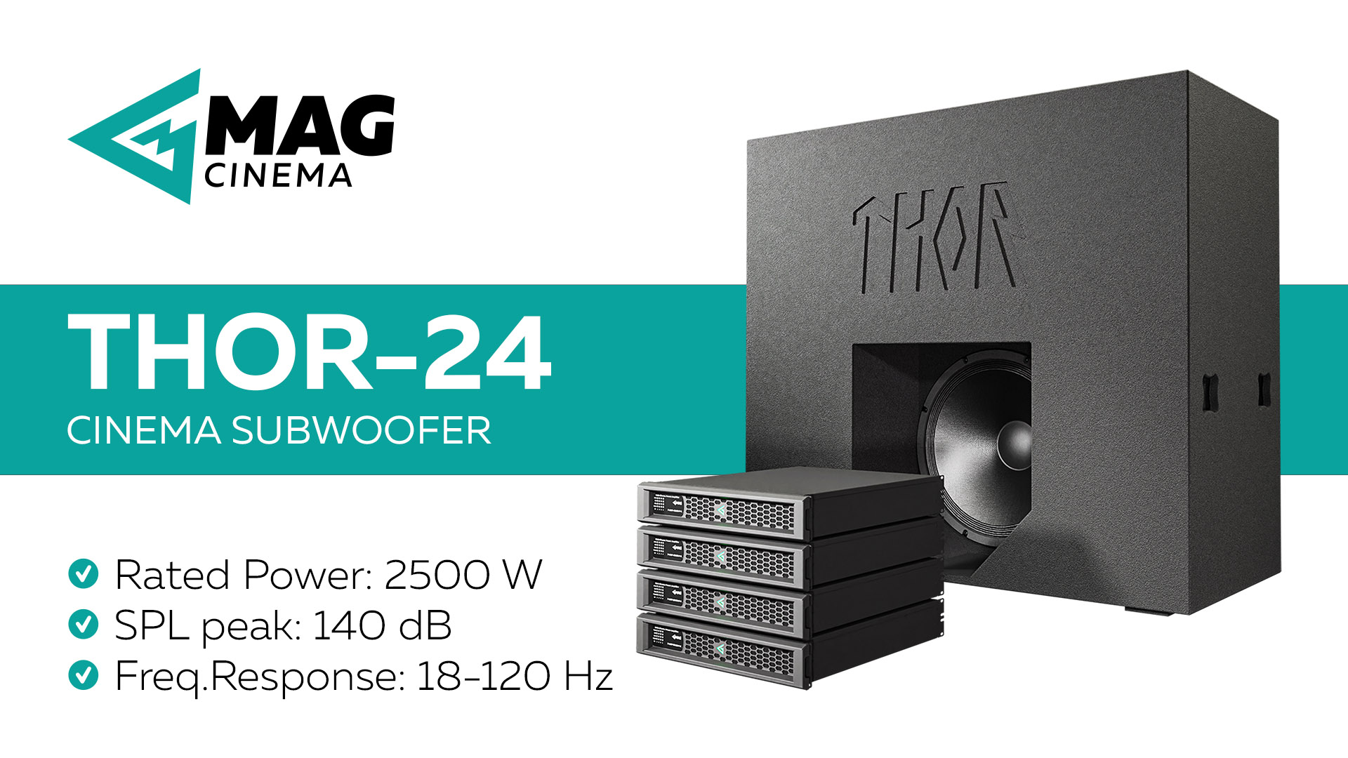 MAG THOR-24 – is one of the most effective subwoofers in the cinema ...